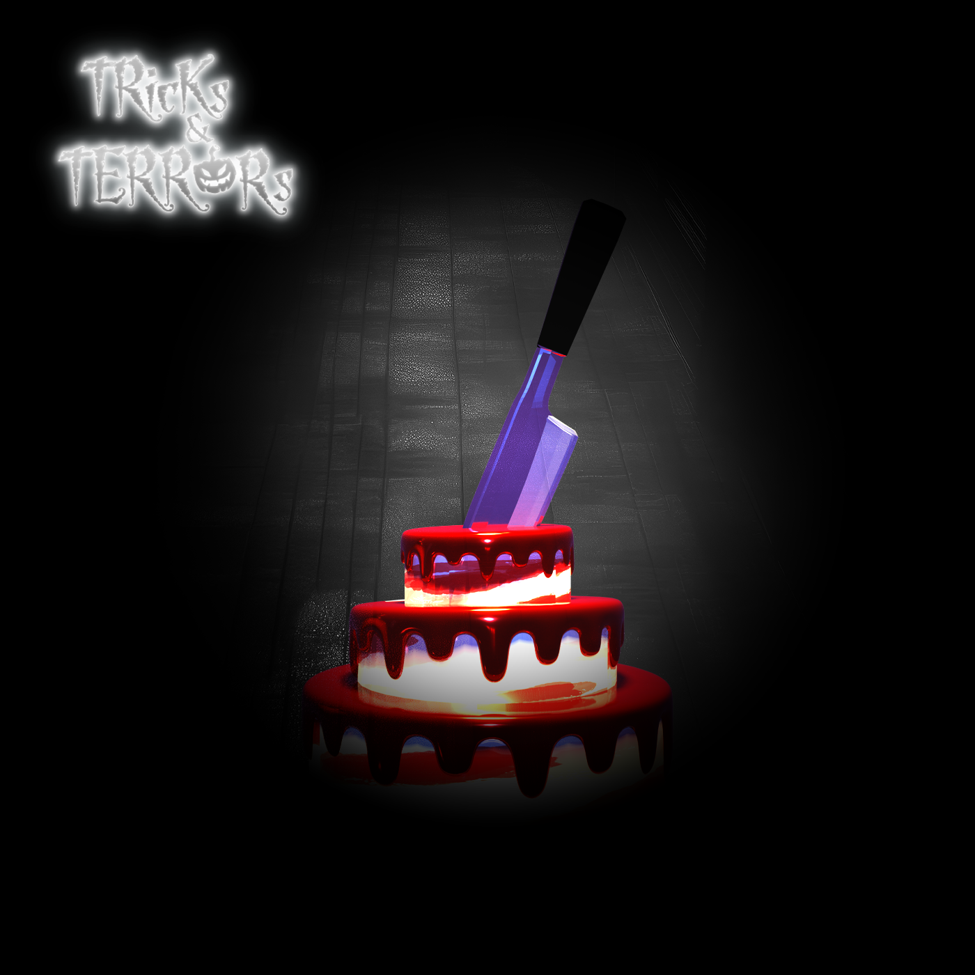 Halloween “Raspberry” Cake | Market | VIVERSE