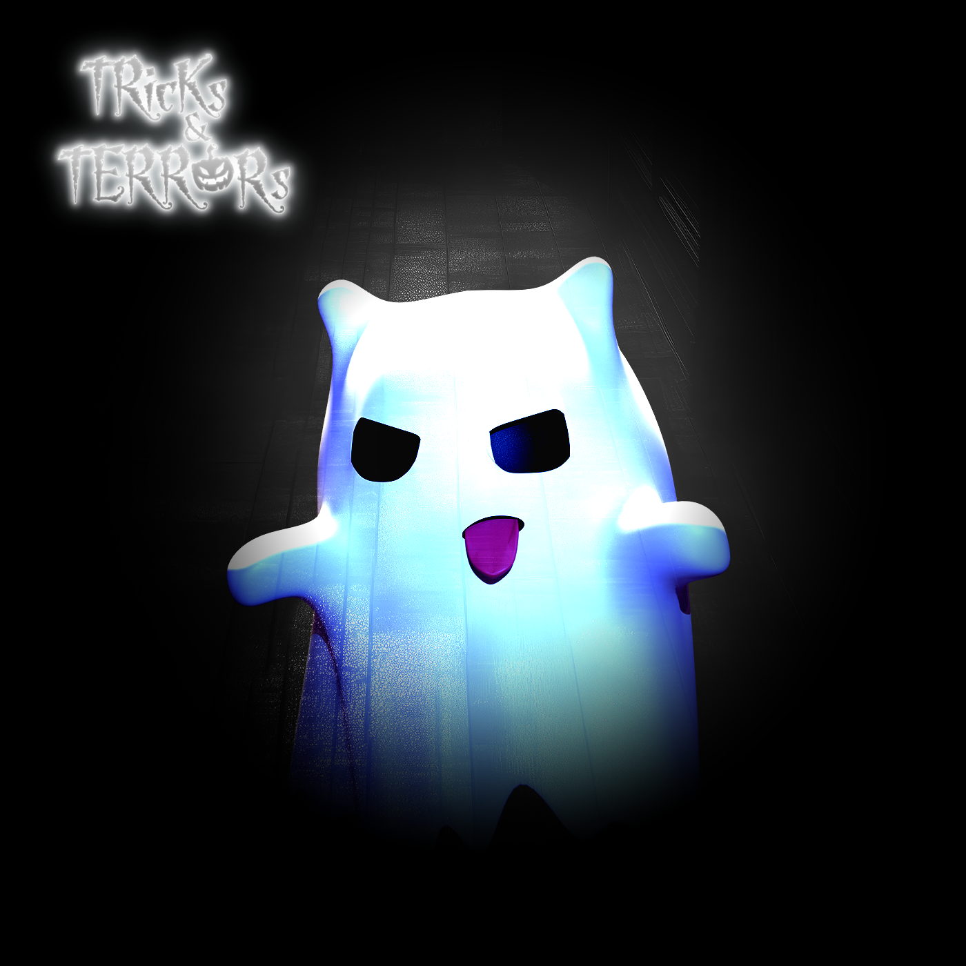 Cute White Ghost | Market | VIVERSE